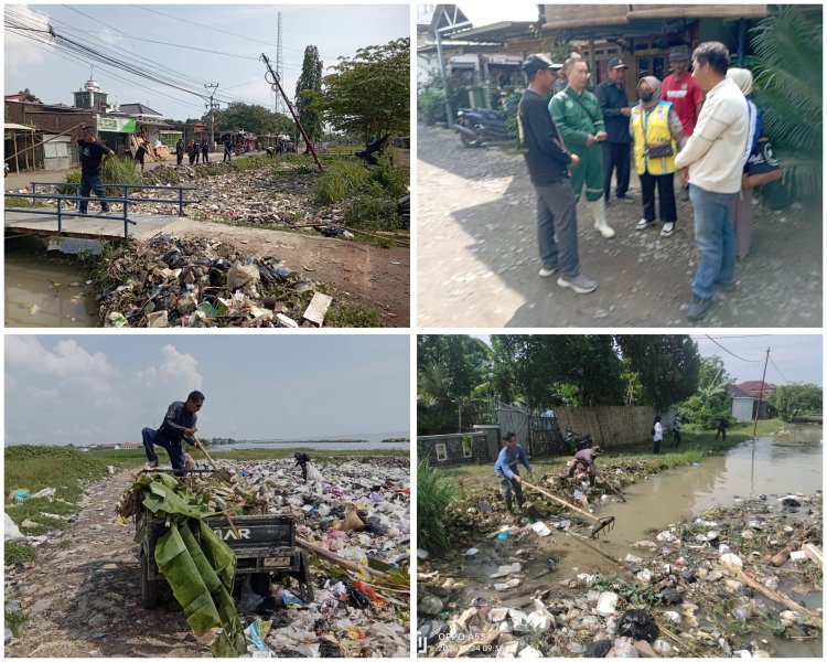 *Sinergitas Dua Desa Sendang dan Dadap Atasi Sampah Menahun di Aliran ...