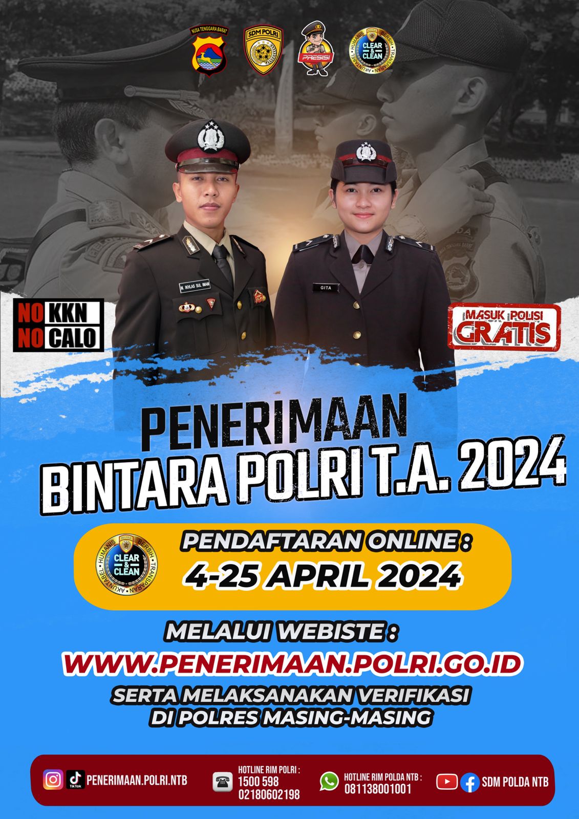 Syarat Lengkap Penerimaan Akpol, Bintara dan Tamtama Polri Syarat Lengkap Penerimaan Akpol, Bintara dan Tamtama Polri