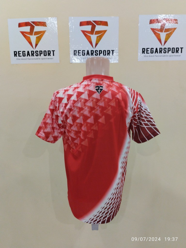 Produk Jersey badminton, atasan lengan pendek,