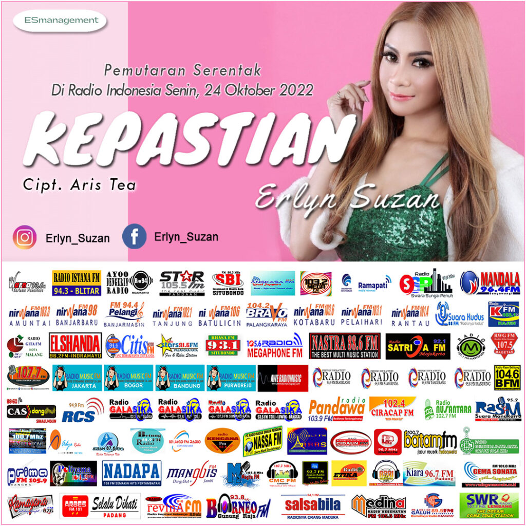 ERLYN SUZAN RILIS SINGLE TERBARU “KEPASTIAN” – Radio Galuh