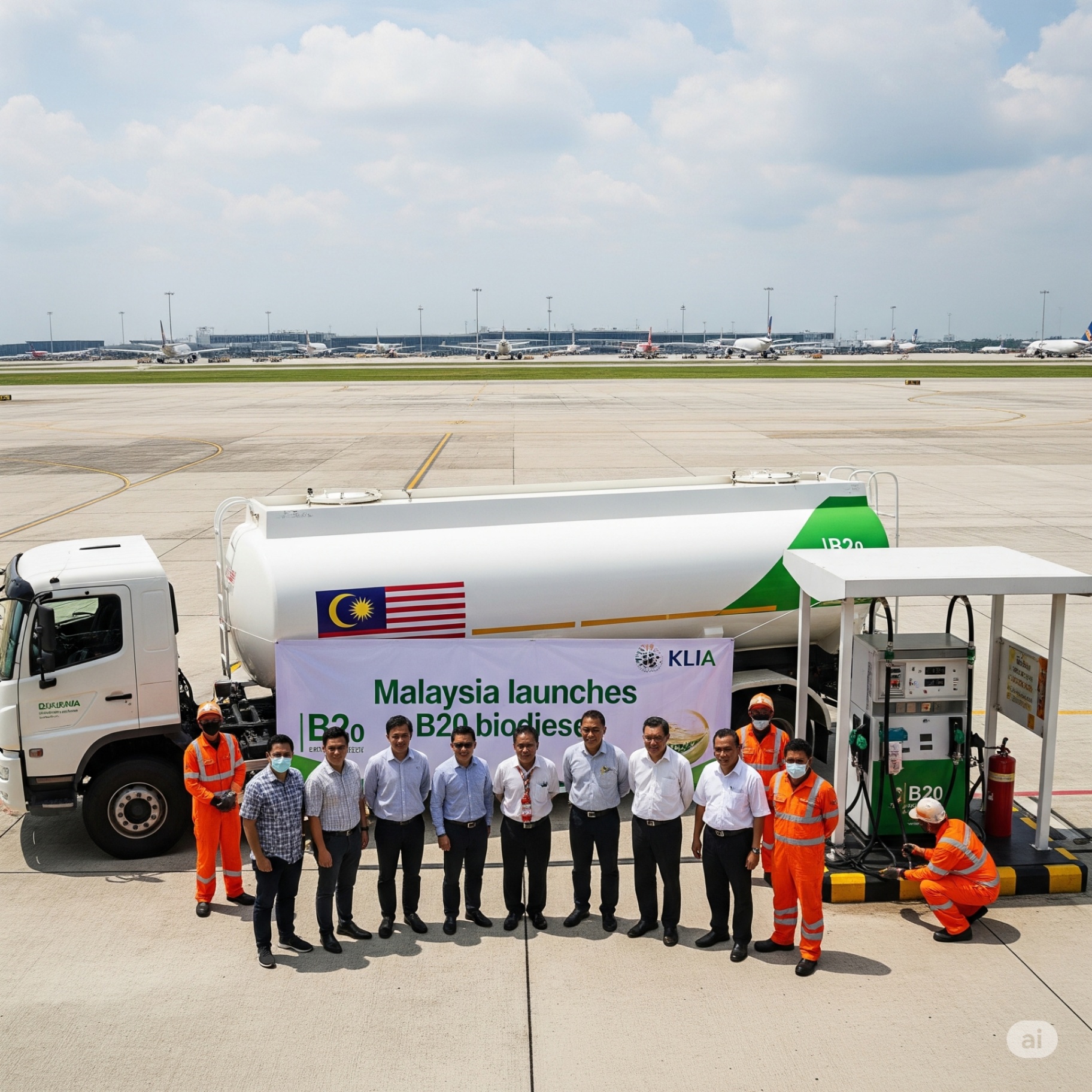Malaysia Cetak Sejarah Penerbangan Berkelanjutan dengan Peluncuran Biodiesel B20 di Bandara ...