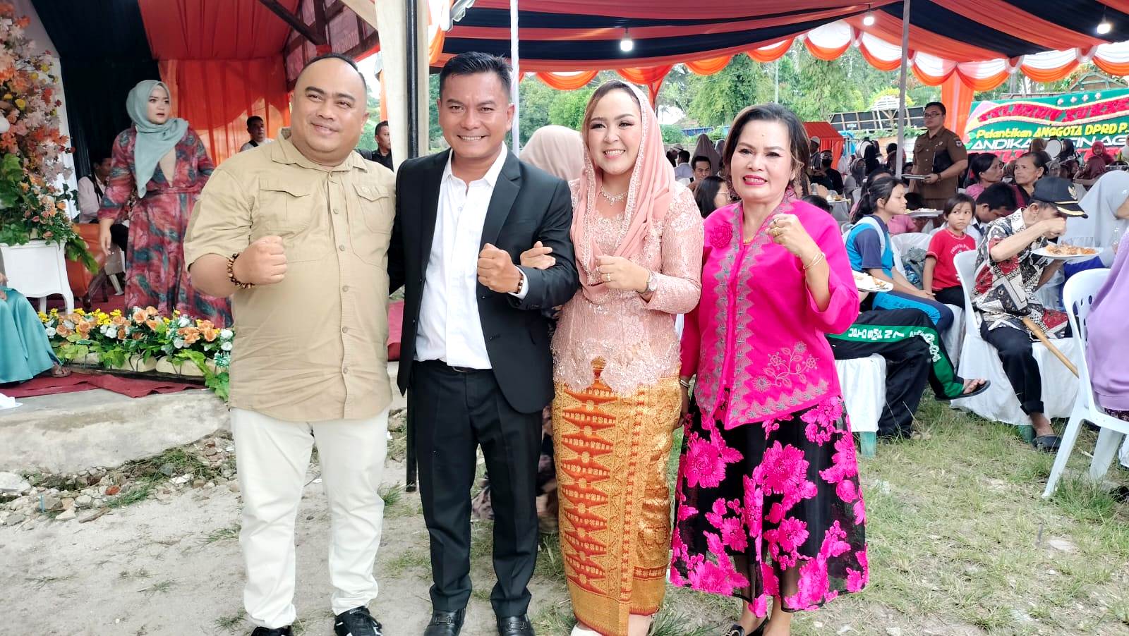 Acara Syukuran Anggota DPRD Siantar Andika Prayogi Sinaga Yang Kembali ...