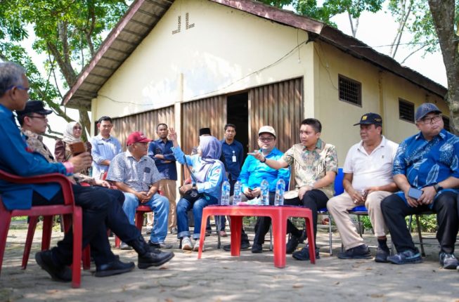Bupati Ogan Ilir Tinjau Lahan Pembangunan Sekolah Rakyat di Rantau Alai ...