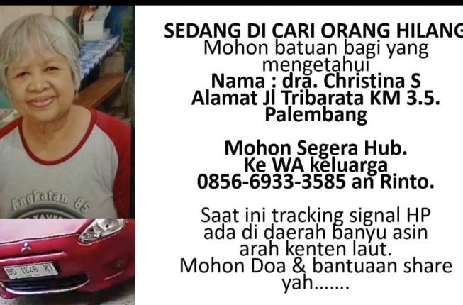 Dra Christina S Hilang Usai Ambil Nomor Antrean RS Bhayangkara ...