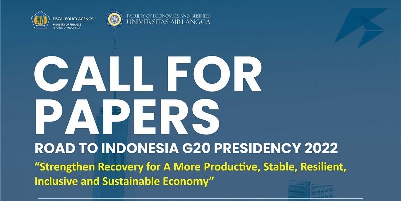 CALL FOR PAPERS Road to Indonesia G20 Presidency 2022 - Universitas ...