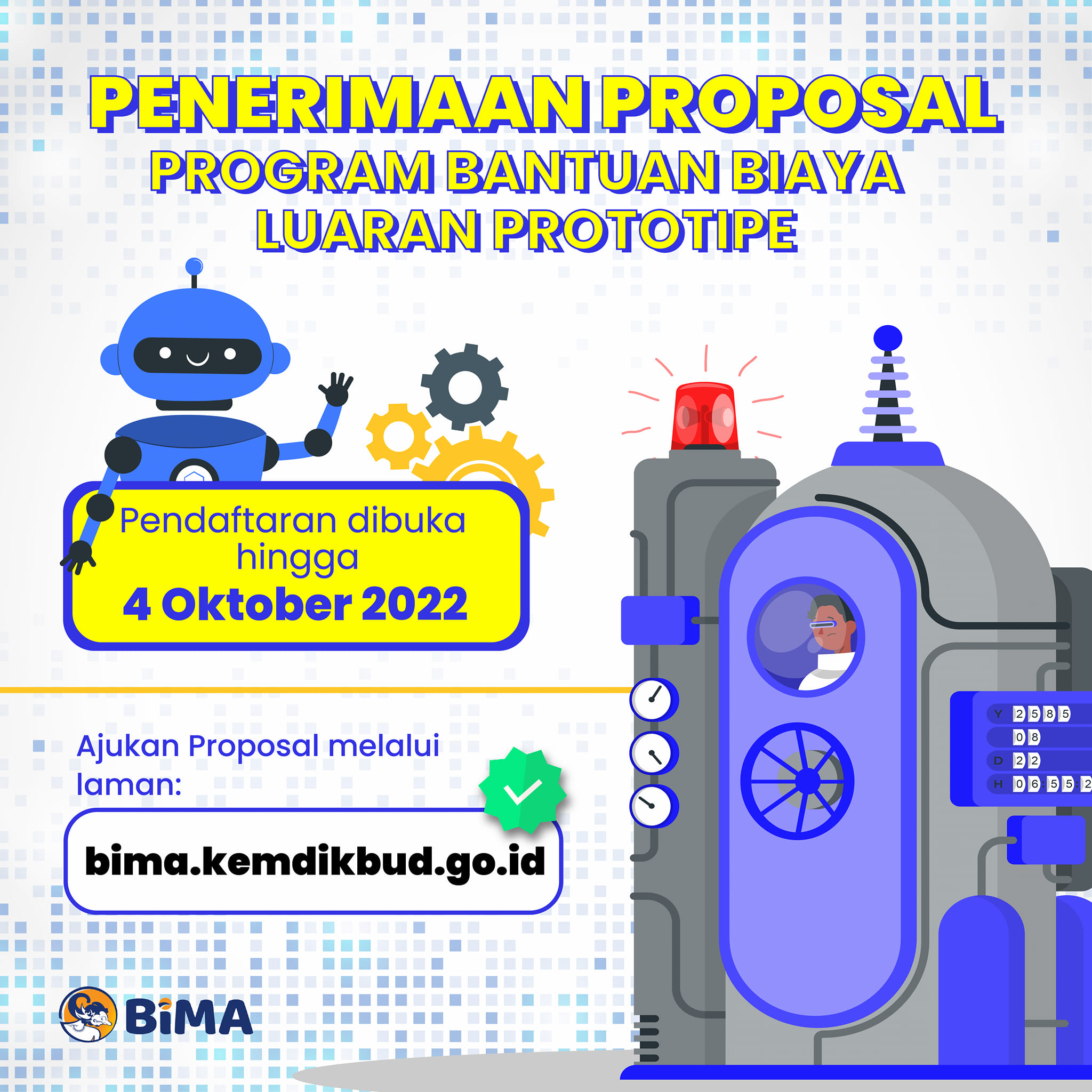 Pengumuman Penerimaan Proposal Program Bantuan Biaya Luaran Prototipe Tahun 2022 - Universitas ...