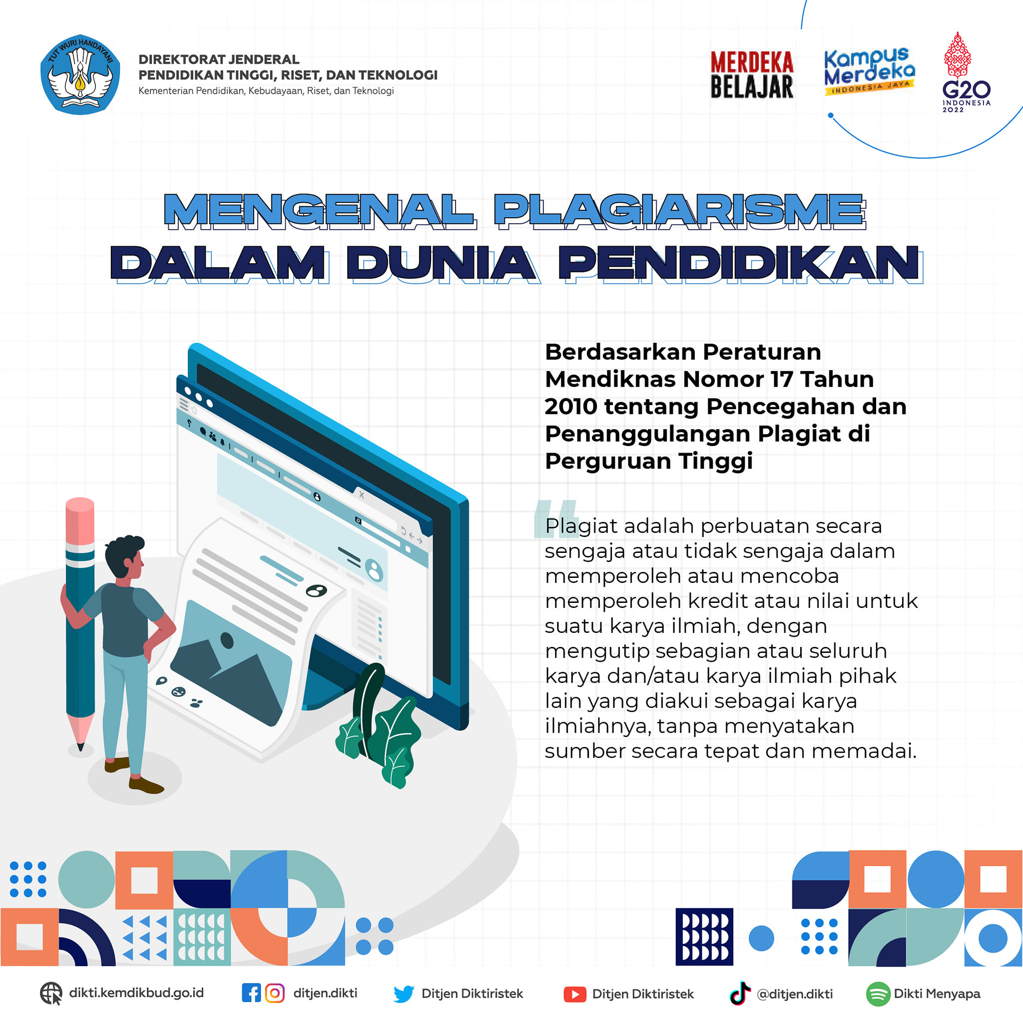 Mengenal Plagiarisme Dalam Dunia Pendidikan - Universitas Muhammadiyah ...