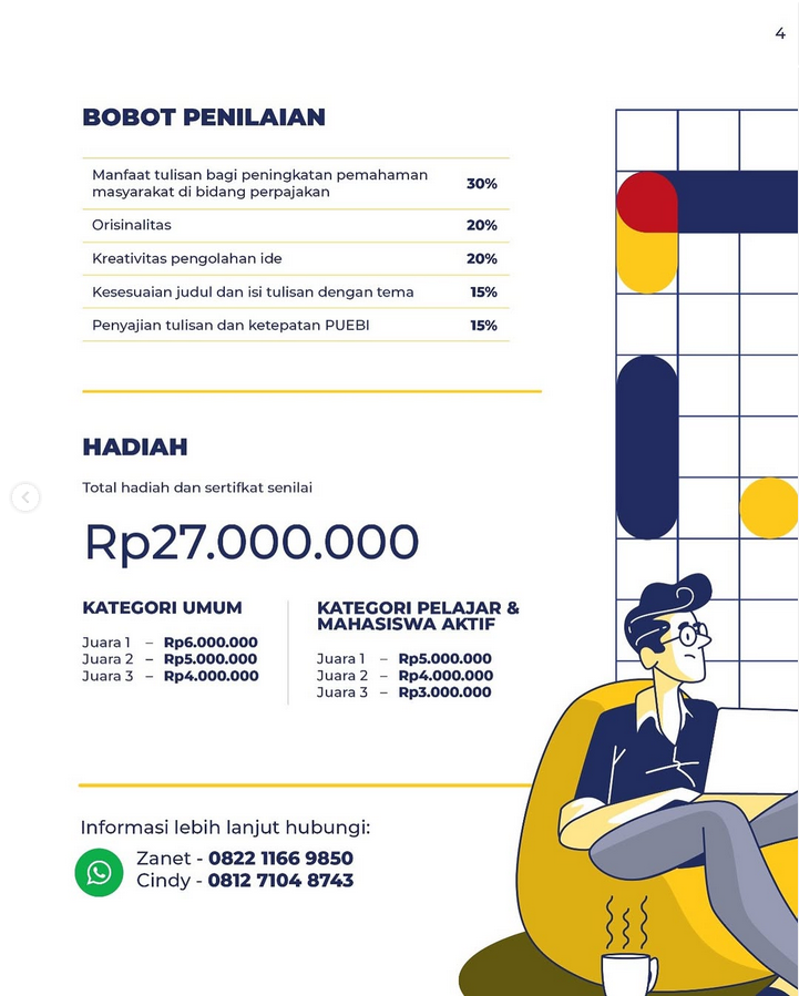Lomba Menulis Artikel Perpajakan 2025 Resmi Dibuka! Total Hadiah Rp27 ...