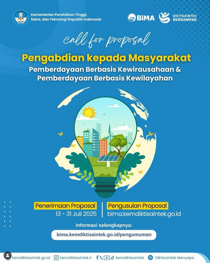 Pengumuman Penerimaan Proposal Program Pengabdian kepada Masyarakat Skema Pemberdayaan Berbasis ...